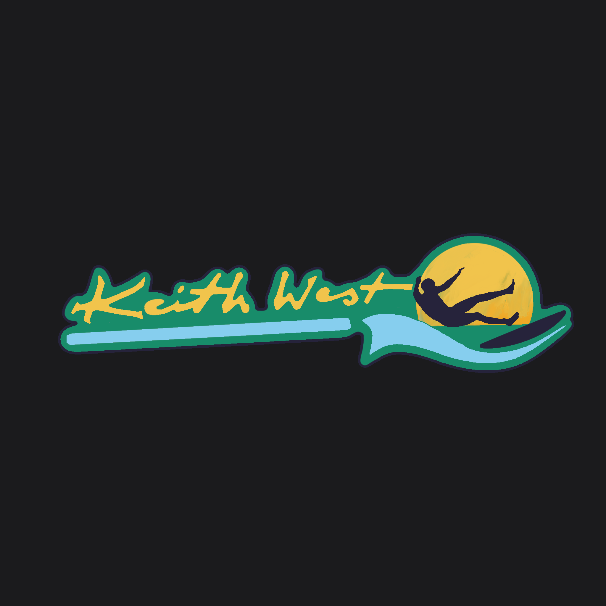 Sticker | Keith West – ICONBOX