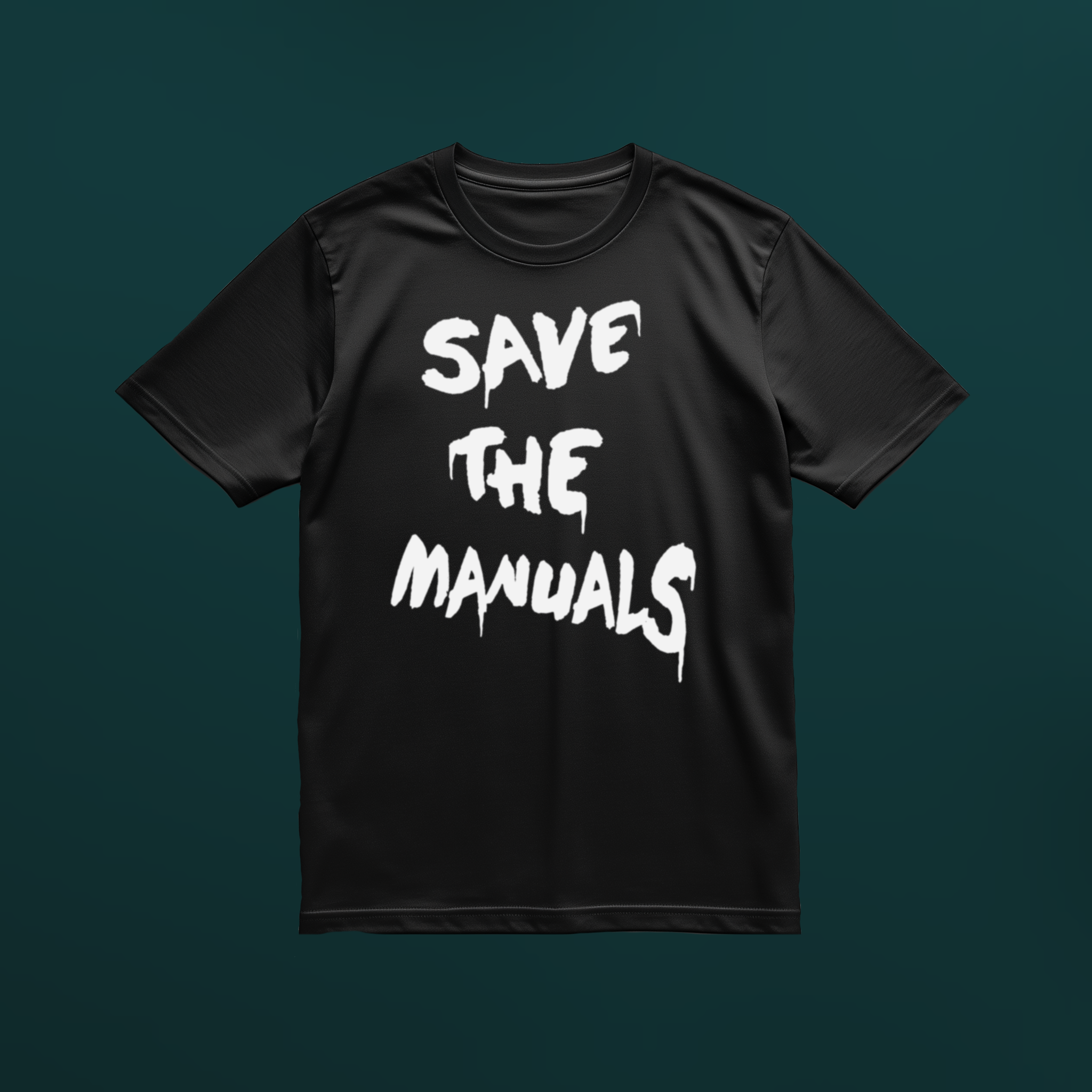 T-Shirt | Save The Manuals – ICONBOX